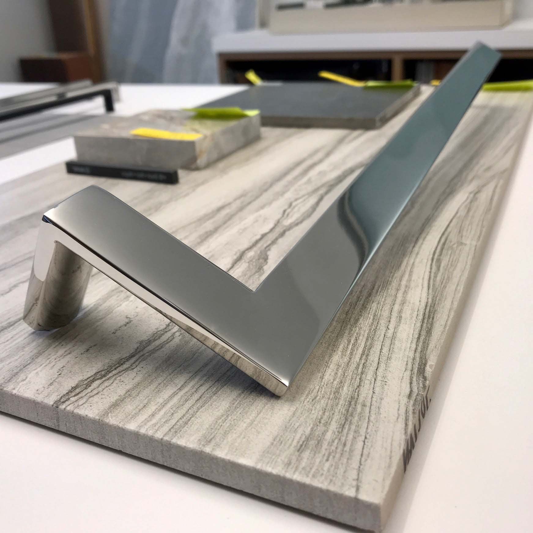 Long Bar Handle - Door Pull - Hand Welded Solid Stainless Steel - 100% ...