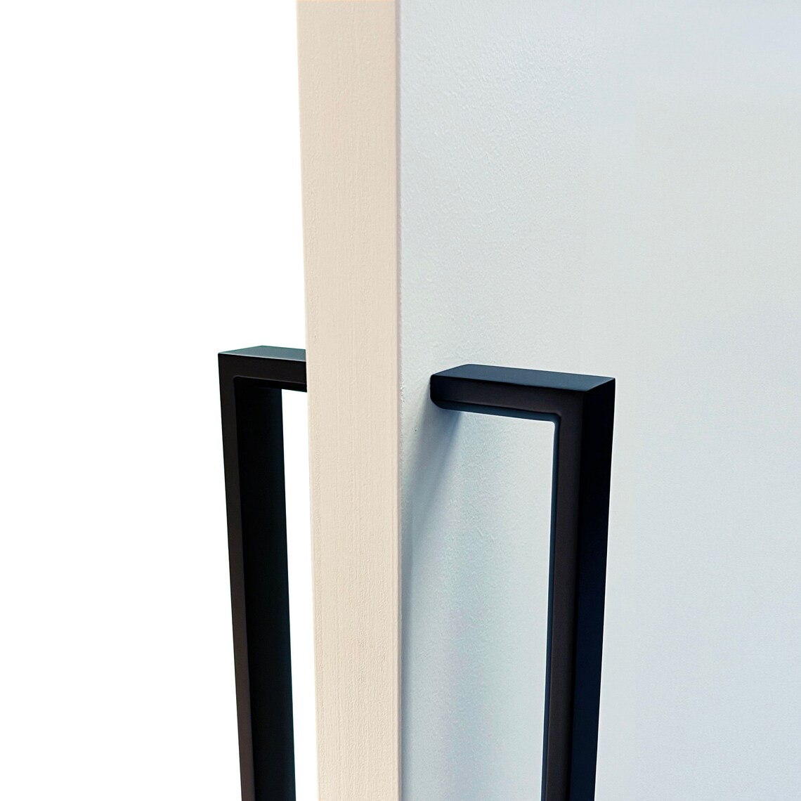 Long Bar Handles Push Pull Hand Welded Solid Stainless - Etsy