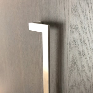 Long Bar Handles - Push Pull - Hand Welded Solid Stainless Steel - 100% ...