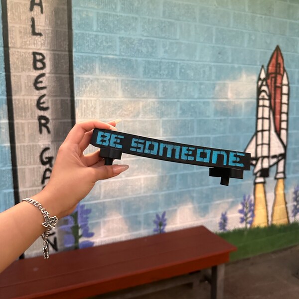 Houston Be Someone Art - Etsy