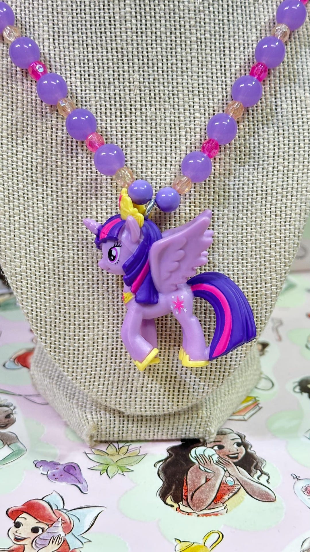 Charm My Little Pony Twilight Sparkle Necklace - Etsy