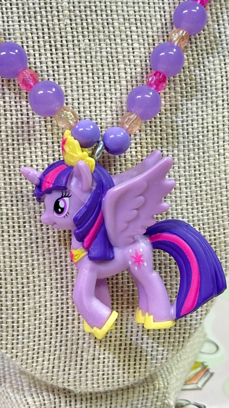Charm My Little Pony Twilight Sparkle Necklace - Etsy