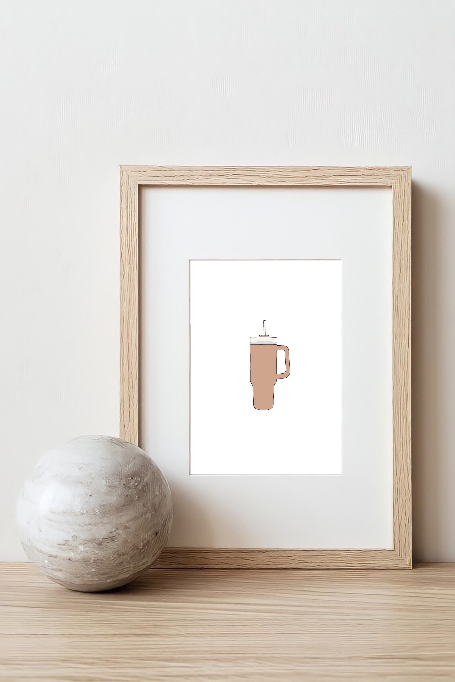 Stanley Cup Quencher 40oz Custom Drawing | Stanley Drawing | Stanley ...