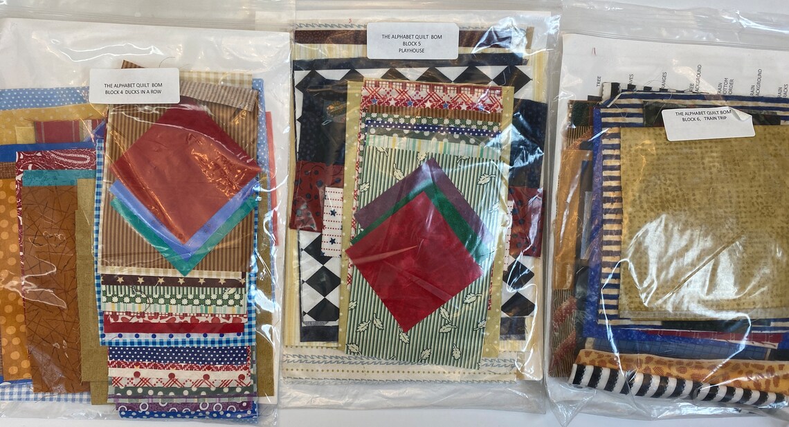 The Alphabet Quilt Kit by Sandy Klop / American Jane Patterns - Etsy