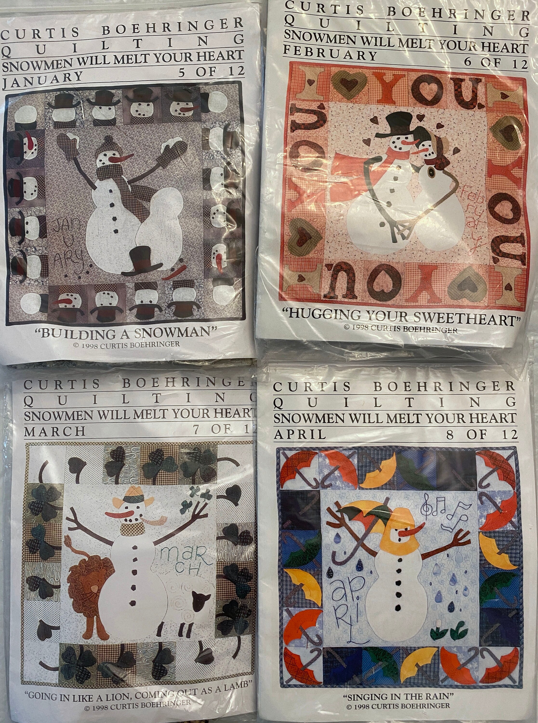 Snowmen Will Melt Your Heart Designed by Curtis Boehringer - Etsy