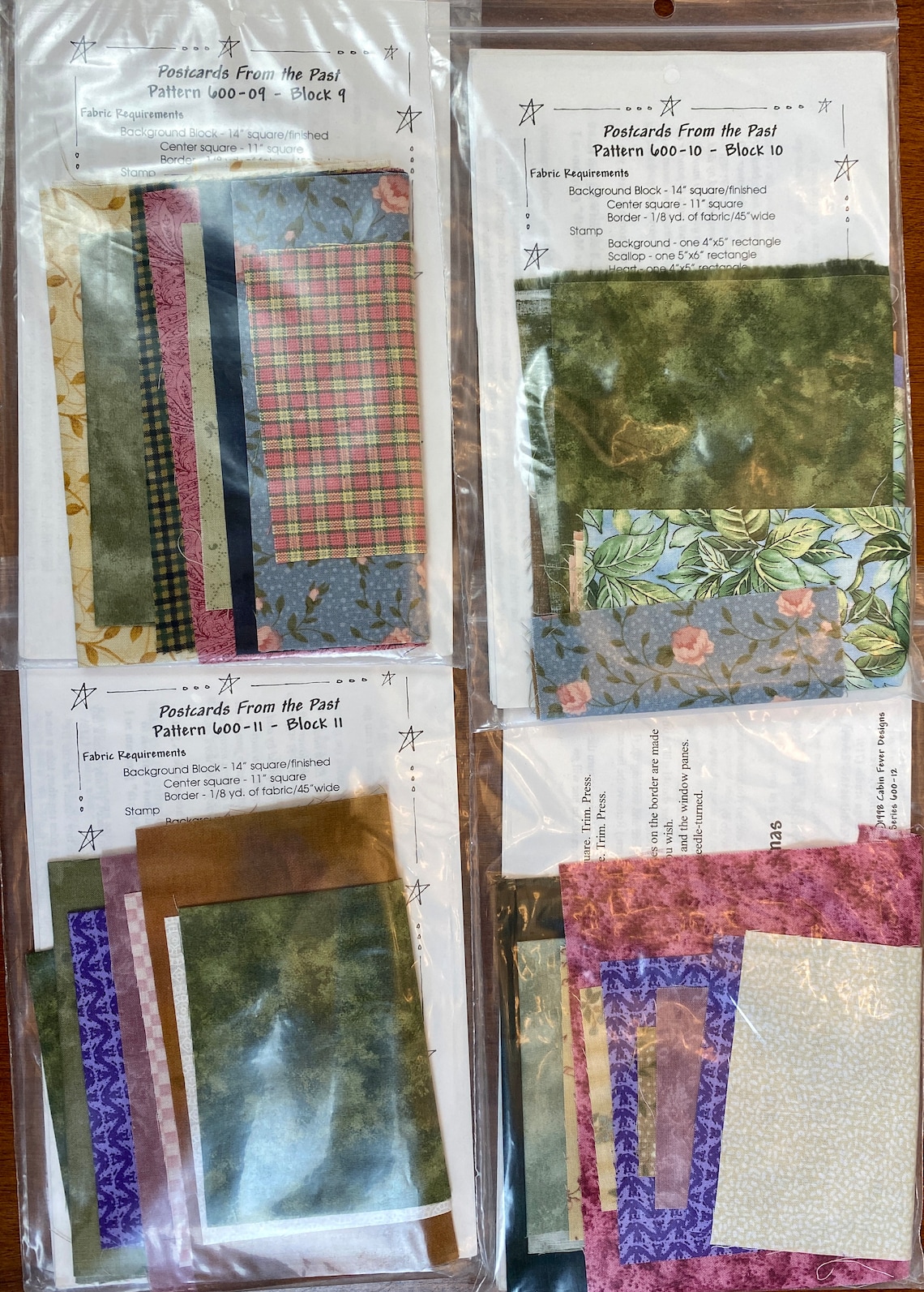 Postcards From the Past Quilt Kit by Robyn Pandolph / Cabin - Etsy