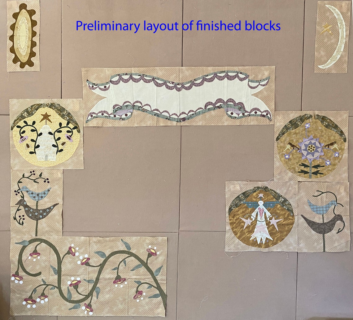 Folk Art Family Tree BOM Quilt Kit by Robyn Pandolph / Cabin Fever ...