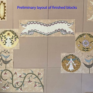 Folk Art Family Tree BOM Quilt Kit by Robyn Pandolph / Cabin Fever ...