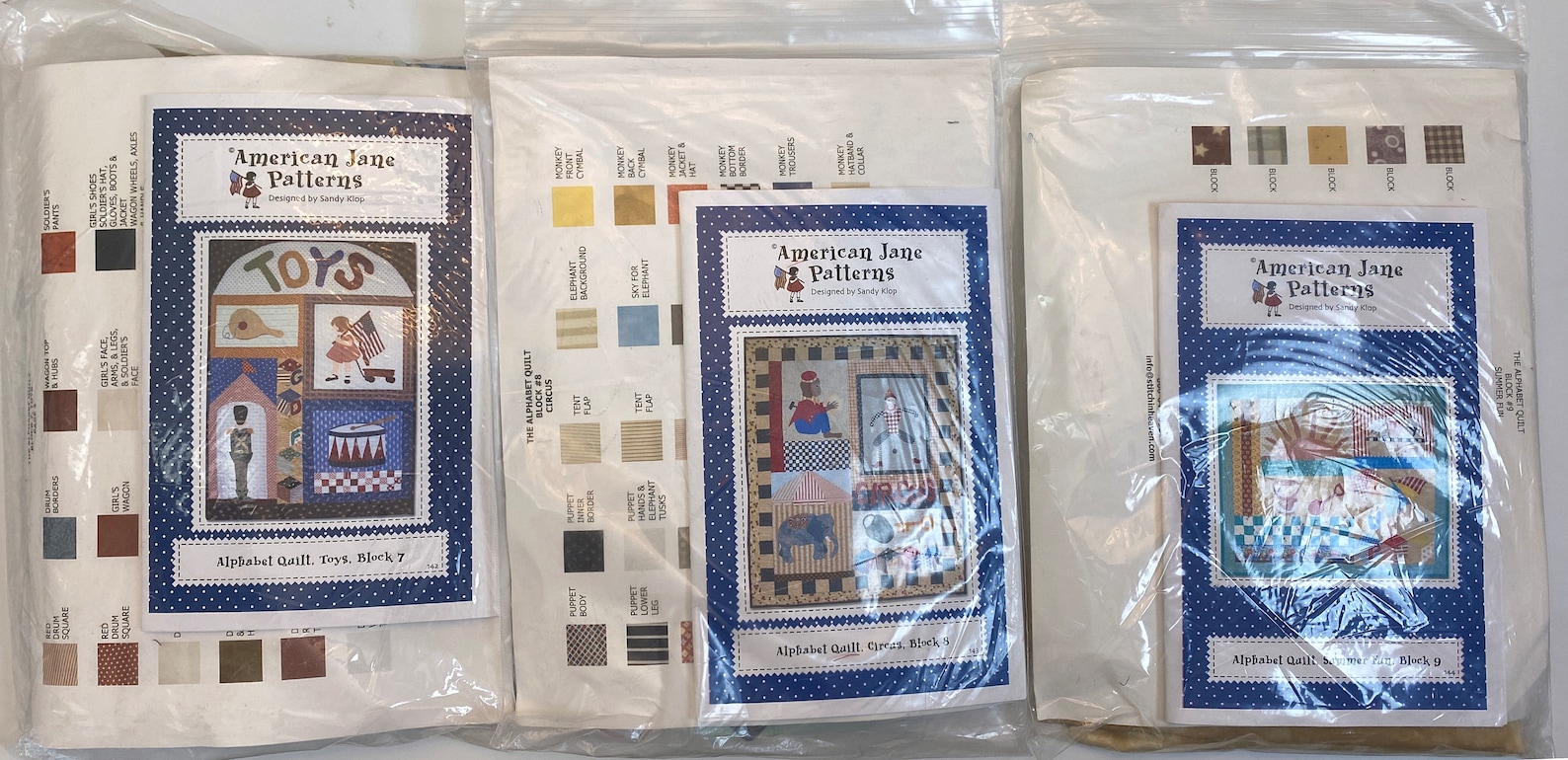 The Alphabet Quilt Kit by Sandy Klop / American Jane Patterns - Etsy