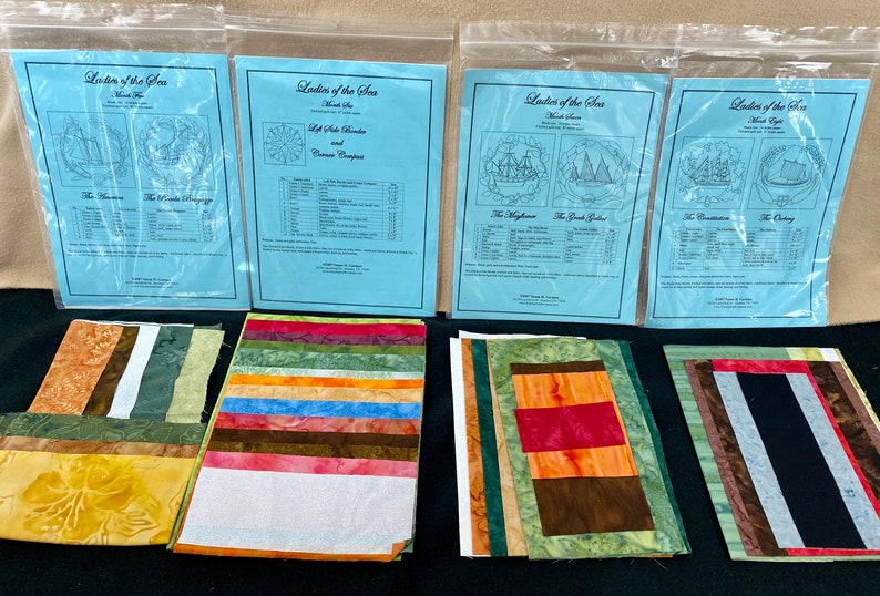 Ladies of the Sea BOM Quilt Kit by Susan H. Garman and Kinship - Etsy