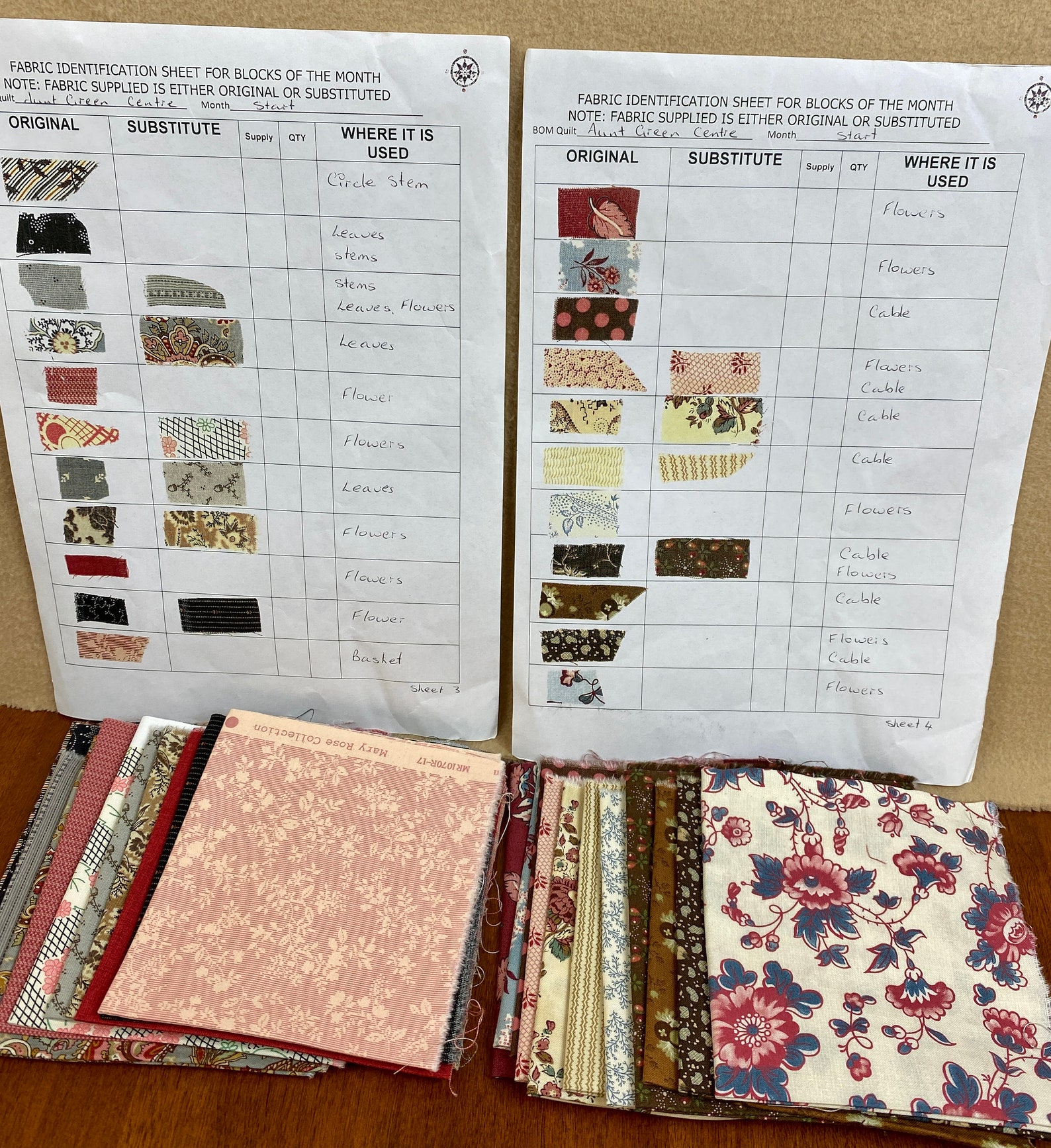 Aunt Green Centre Medallion Quilt Kit by Carolyn Konig Designs - Etsy
