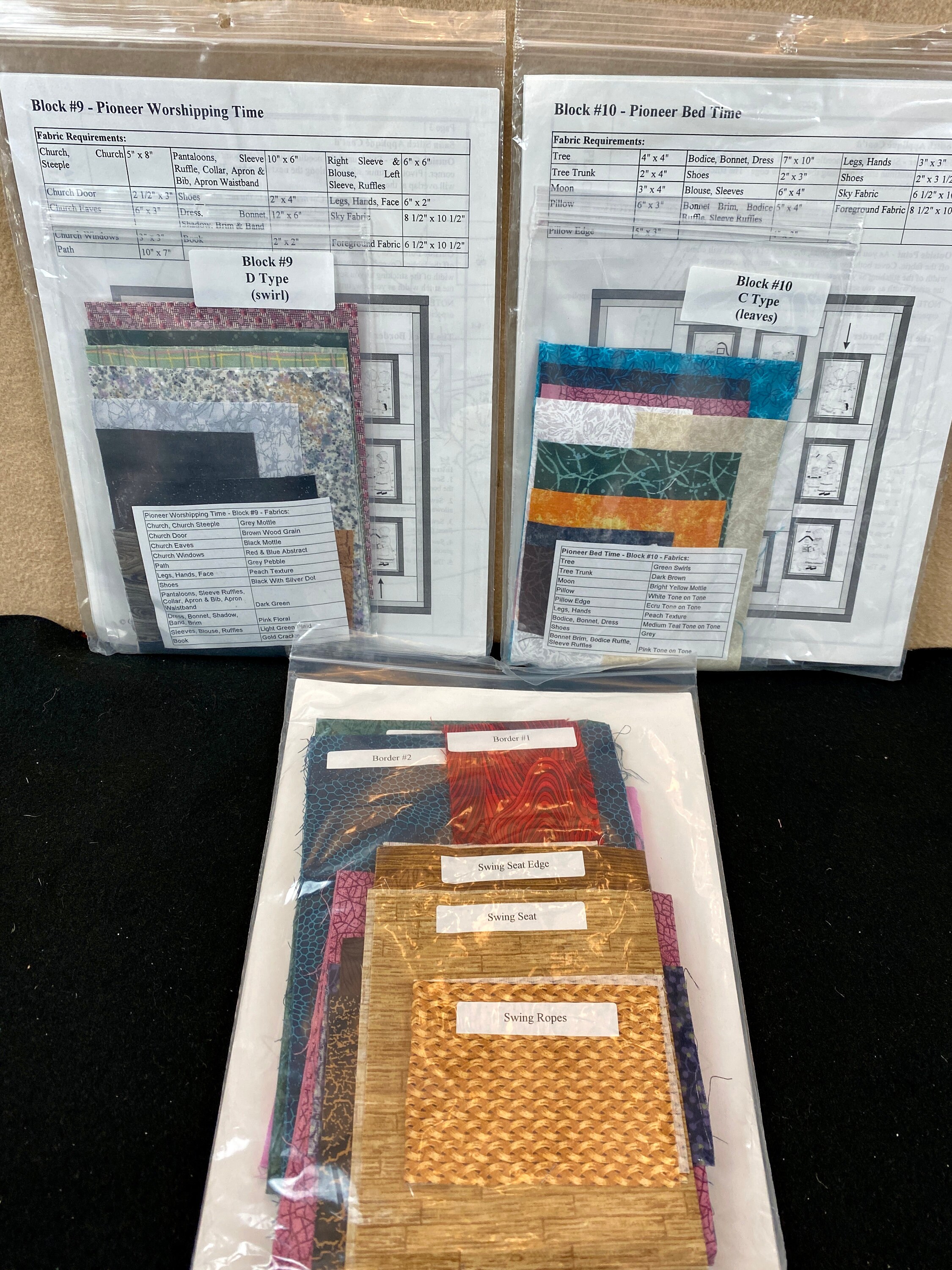 Pioneer Women BOM Quilt Kit by Lorraine Stangness and Country Creations ...