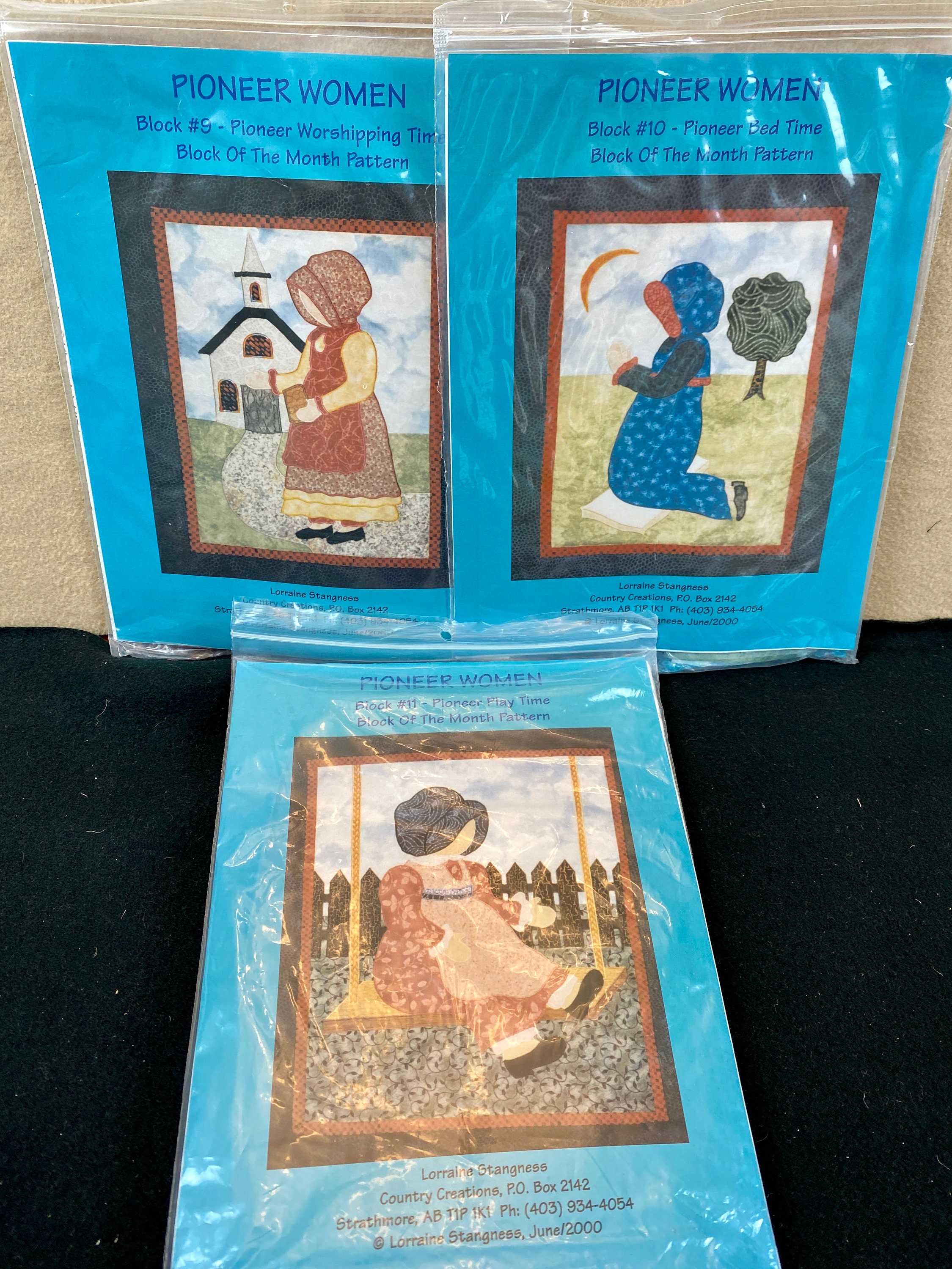 Pioneer Women BOM Quilt Kit by Lorraine Stangness and Country Creations ...