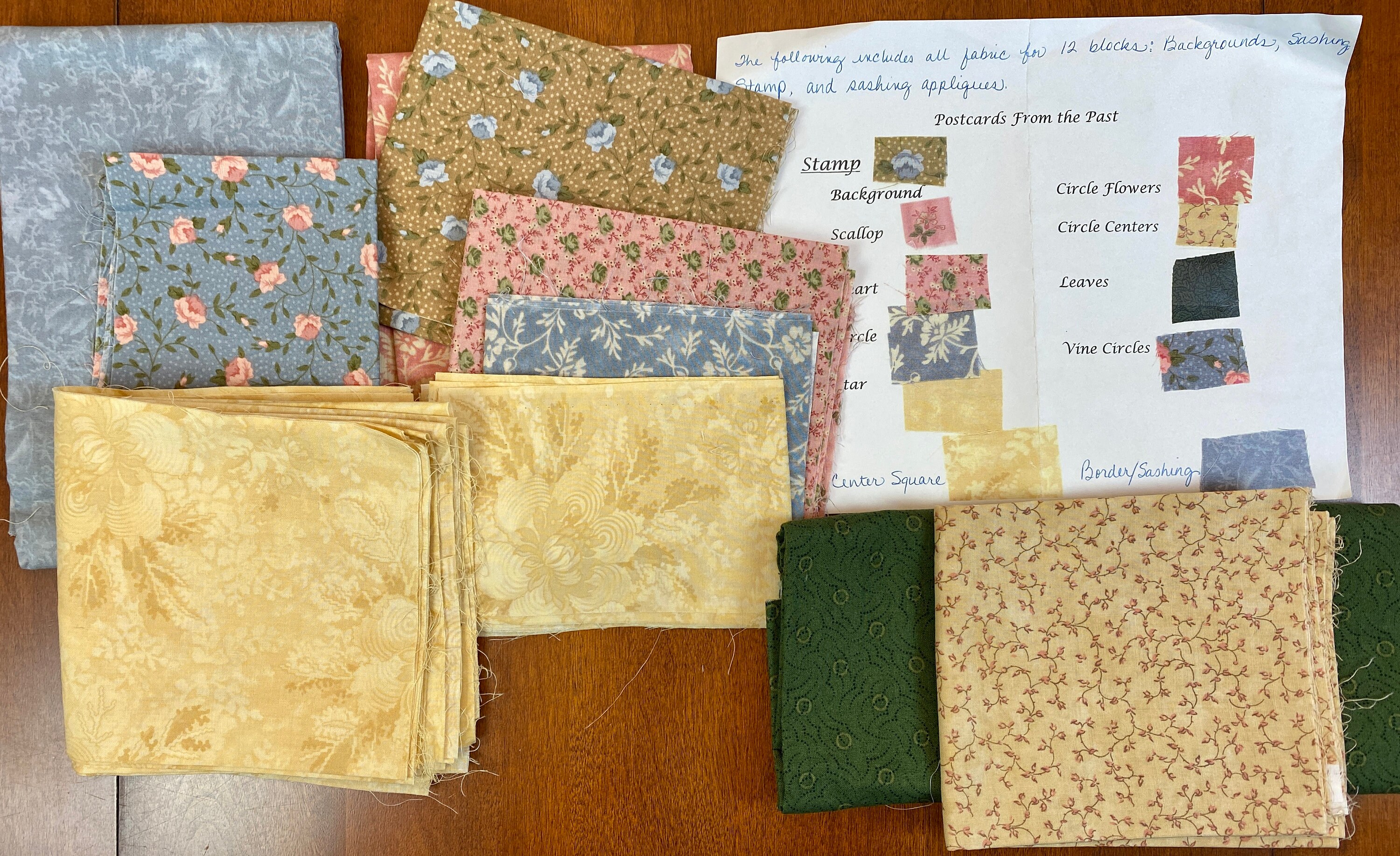 Postcards From the Past Quilt Kit by Robyn Pandolph / Cabin Fever ...