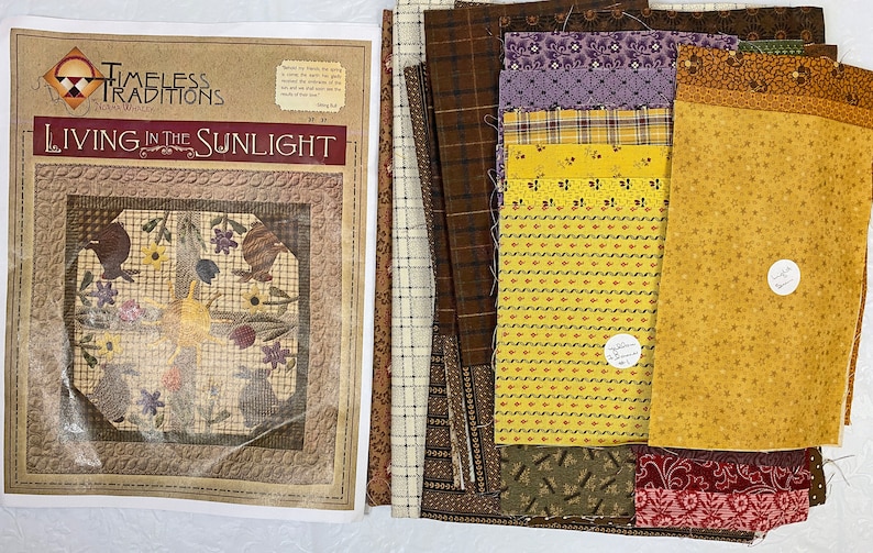 Living in the Sunlight Quilt Kit by Norma Whaley / Timeless Traditions ...