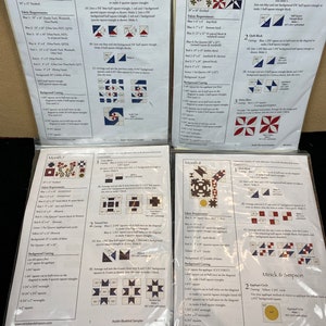 Austin Bluebird Sampler Quilt Kit BOM by Minick & Simpson - Etsy