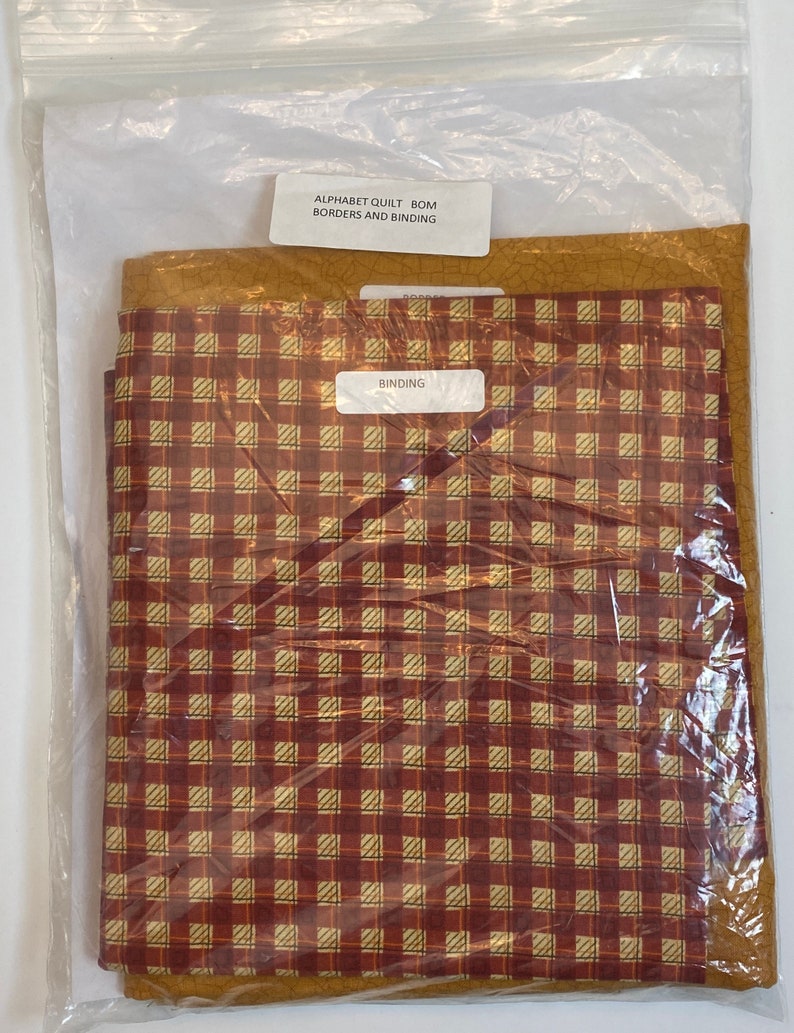 The Alphabet Quilt Kit by Sandy Klop / American Jane Patterns - Etsy