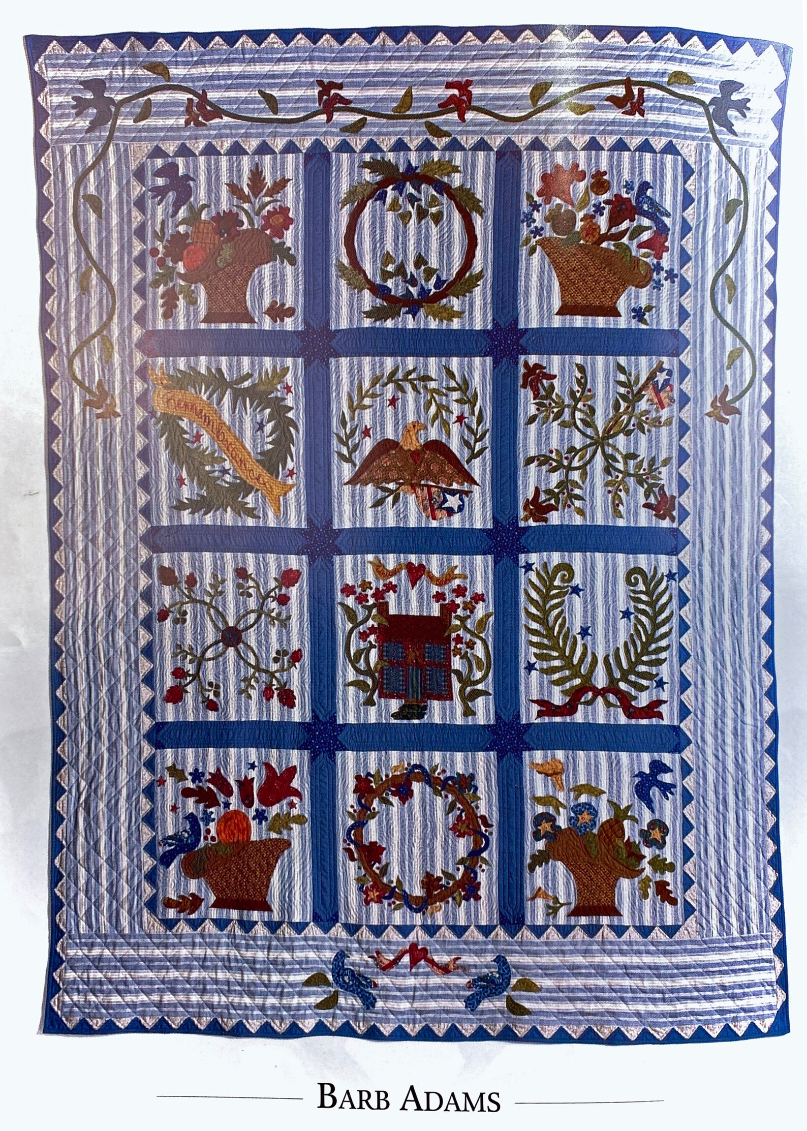 Celebration of American Life BOM Quilt Kit by Barb Adams & Alma Allen ...