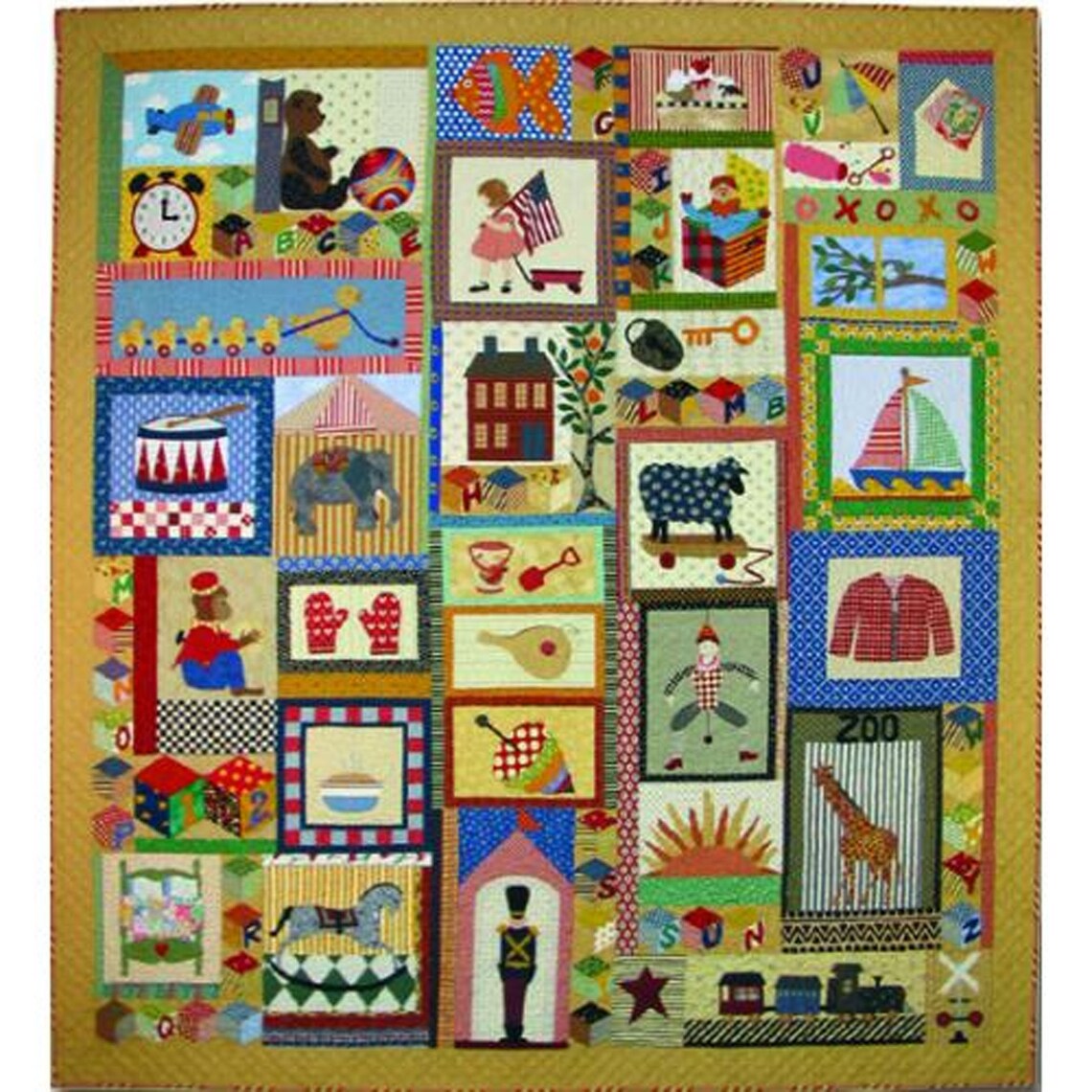 The Alphabet Quilt Kit by Sandy Klop / American Jane Patterns - Etsy