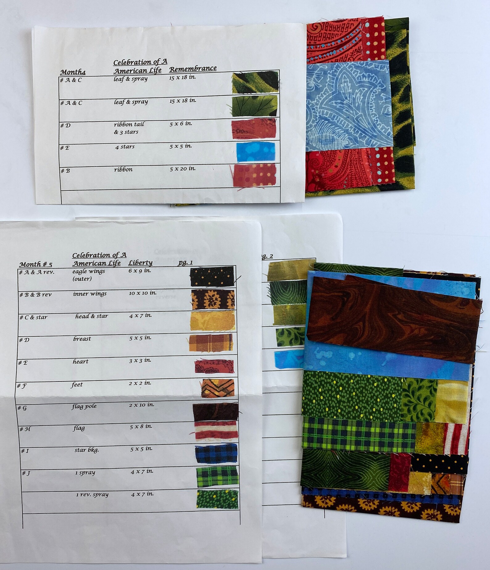 Celebration of American Life BOM Quilt Kit by Barb Adams & Alma Allen ...
