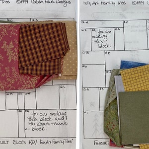 Folk Art Family Tree BOM Quilt Kit by Robyn Pandolph / Cabin Fever ...