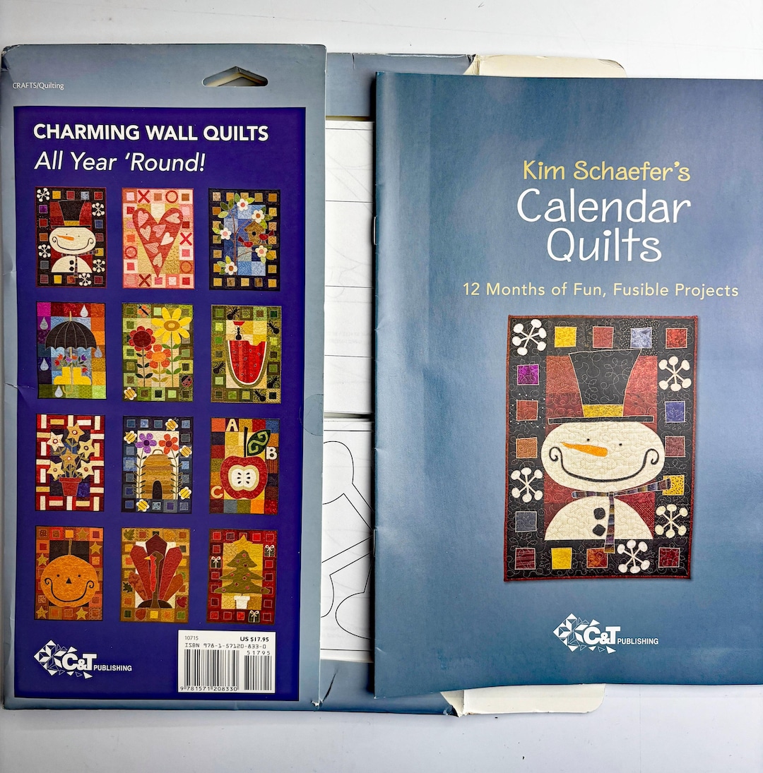 Calendar Quilts Quilt Kit From Kim Schaefer Months of the Year Mini ...