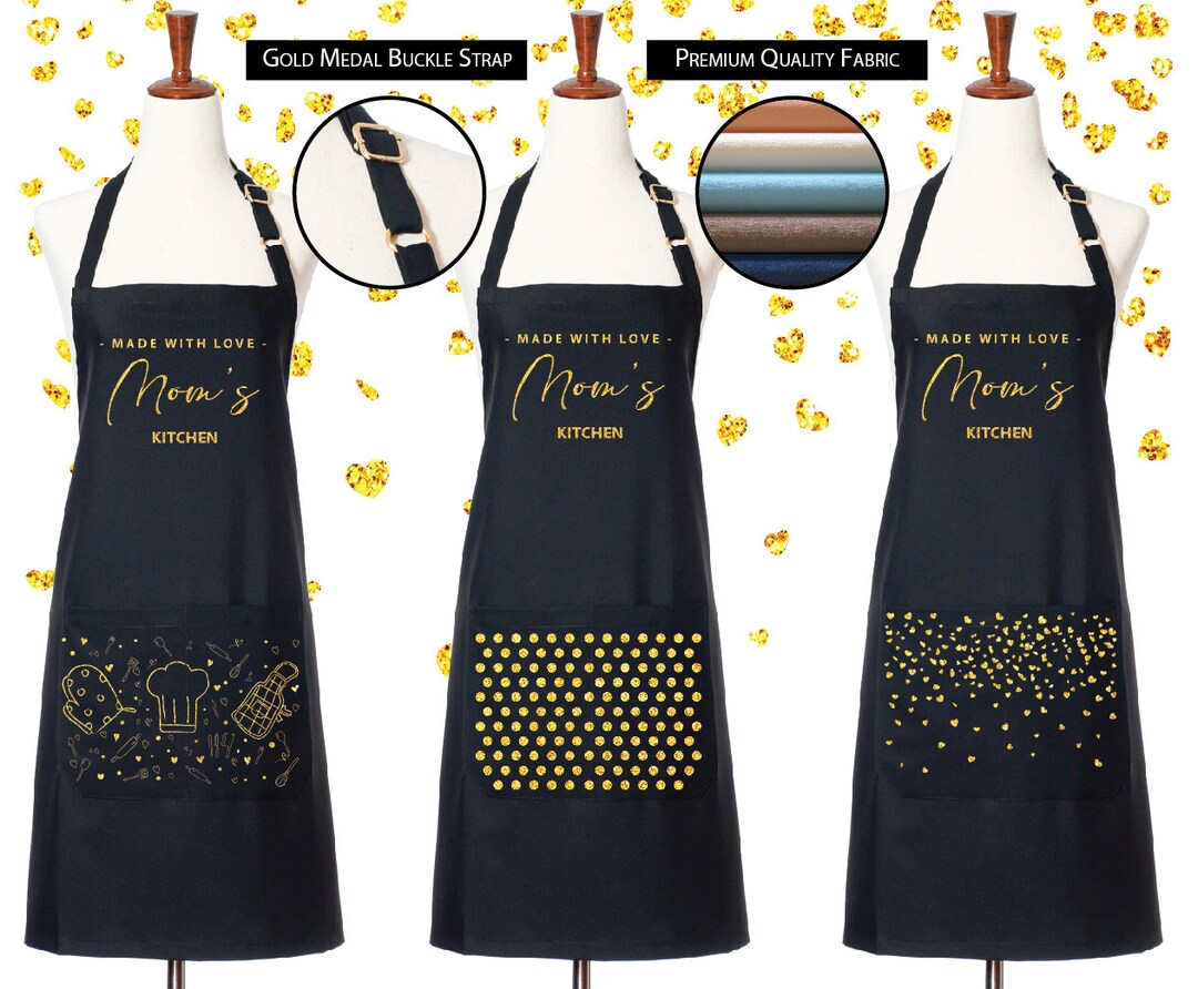 Personalized Mama's Kitchen Apron, Moms Kitchen Gift, Apron for Mama ...