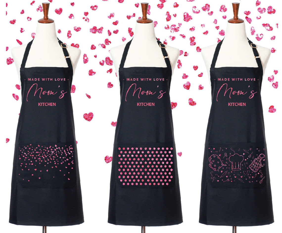 Personalized Mama's Kitchen Apron, Moms Kitchen Gift, Apron for Mama ...
