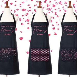 Personalized Mama's Kitchen Apron, Moms Kitchen Gift, Apron for Mama ...