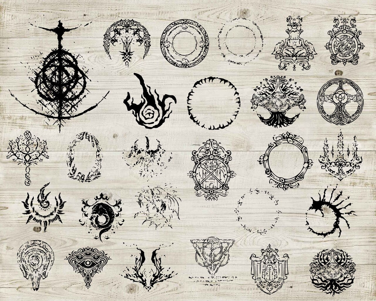 Elden Ring SVG EPS Png Jpg Elden Ring Logo Cutting Files - Etsy UK