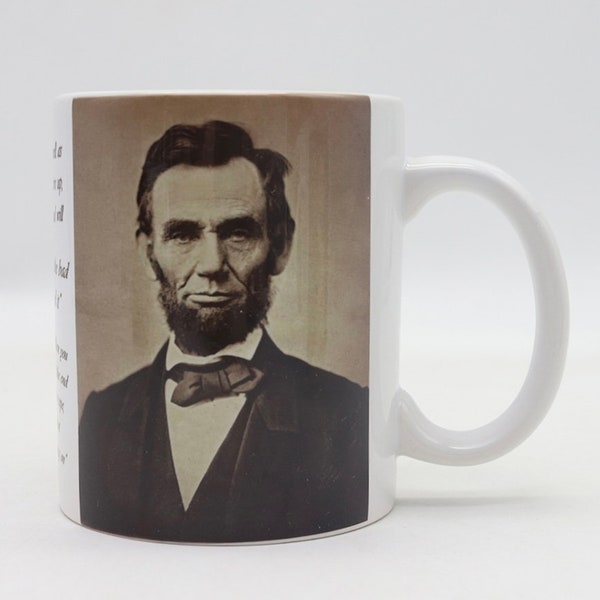Abraham Lincoln Mug - Etsy