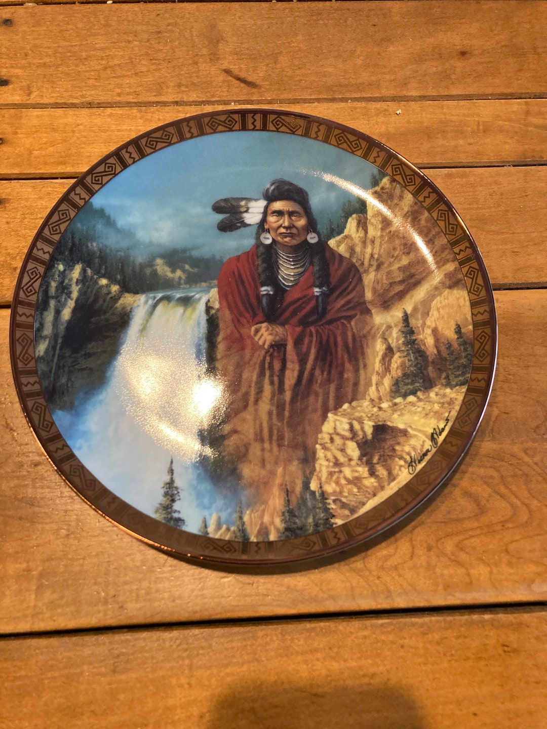 Chief Joseph, Spirit of Freedom Decorative Plate - Etsy