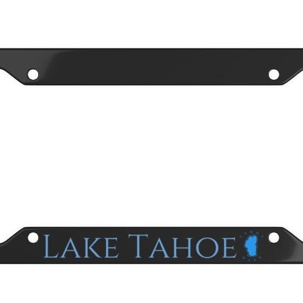 License Plate Frame Lake Tahoe - Etsy