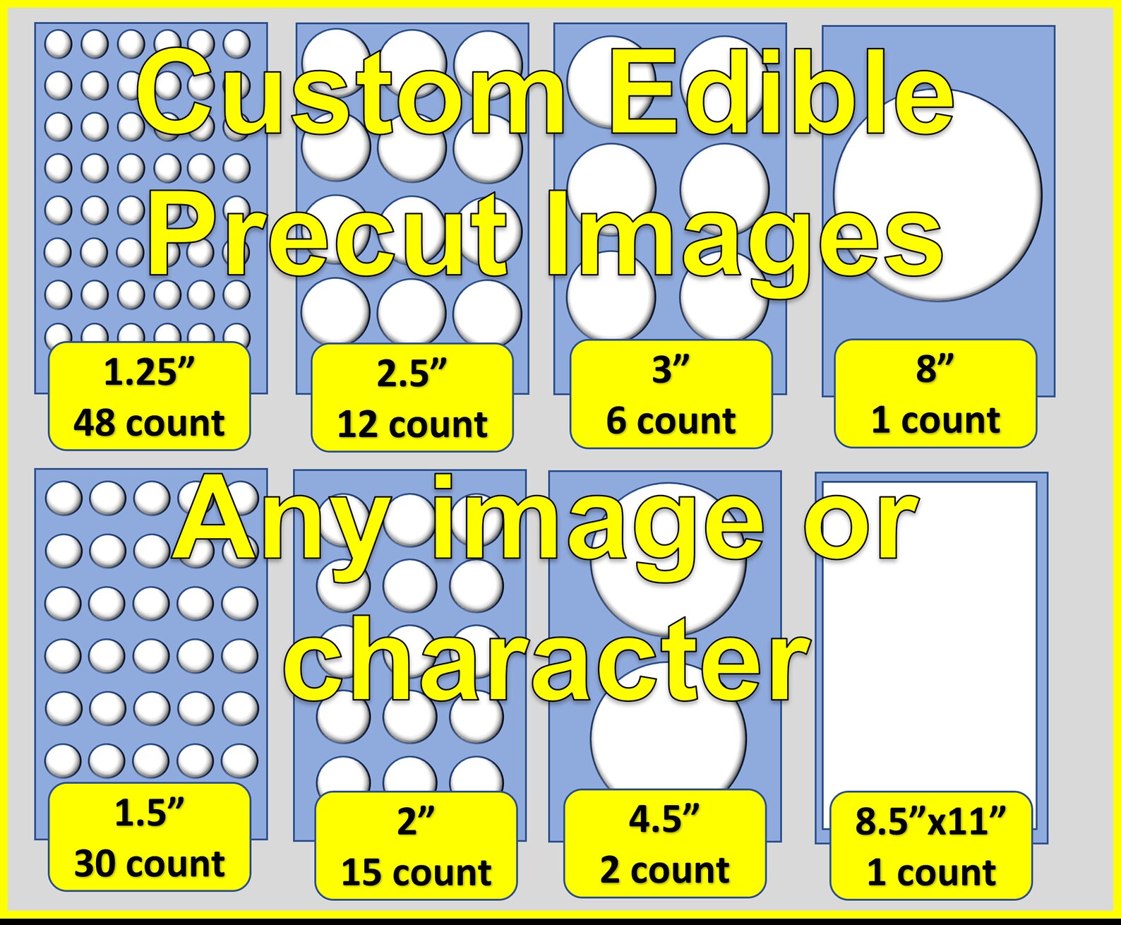 Street Traffic Signs Precut Edible Topper - Etsy