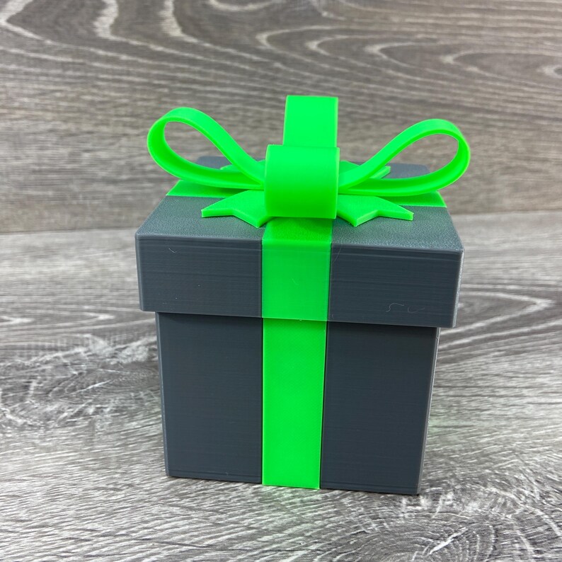 Lockable Present Gift Box / 3d Printed / Multi-color / Customizable ...