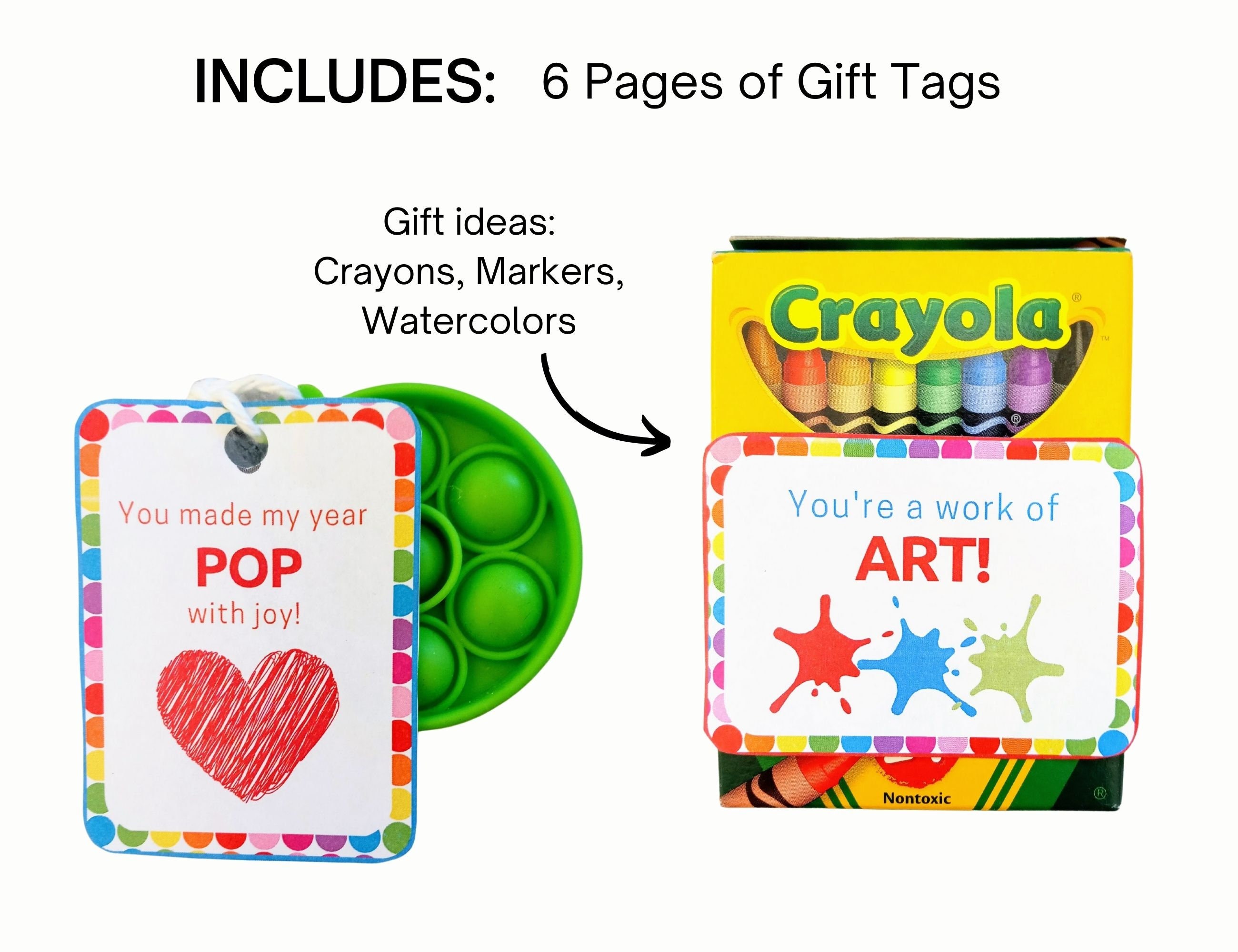 End of Year Student Gifts - Classroom Gift Tags - Etsy