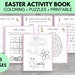 Printable Easter Activity Book - Kids Busy Book - Etsy