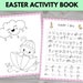Printable Easter Activity Book - Kids Busy Book - Etsy