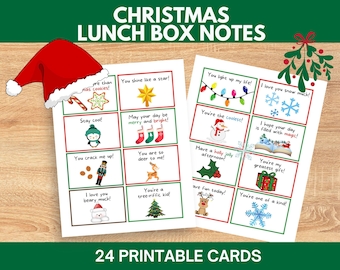 Lunchbox Notes for Kids, Seasonal Lunchbox Notes, Positive Affirmations ...