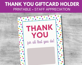 Primary Teacher Thank You Card Sub Thank You Gift - Etsy