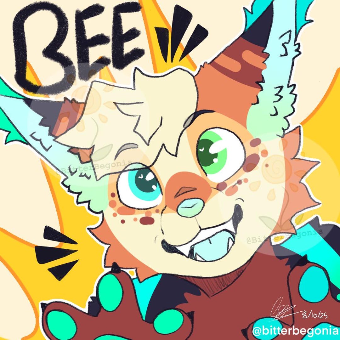 Digital Furry Icon Commission: Custom Animal Art (PNG & JPEG Files) - Etsy