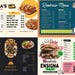 22 Restaurant Menu Card Templates to Edit in Canva - Etsy