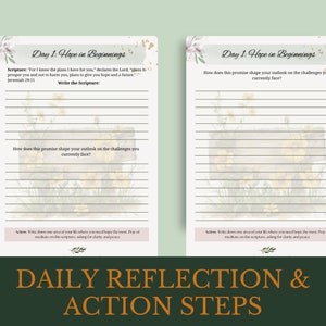 Hope 30-day Scripture Writing Journal | Prayer Journal | Bible Study ...
