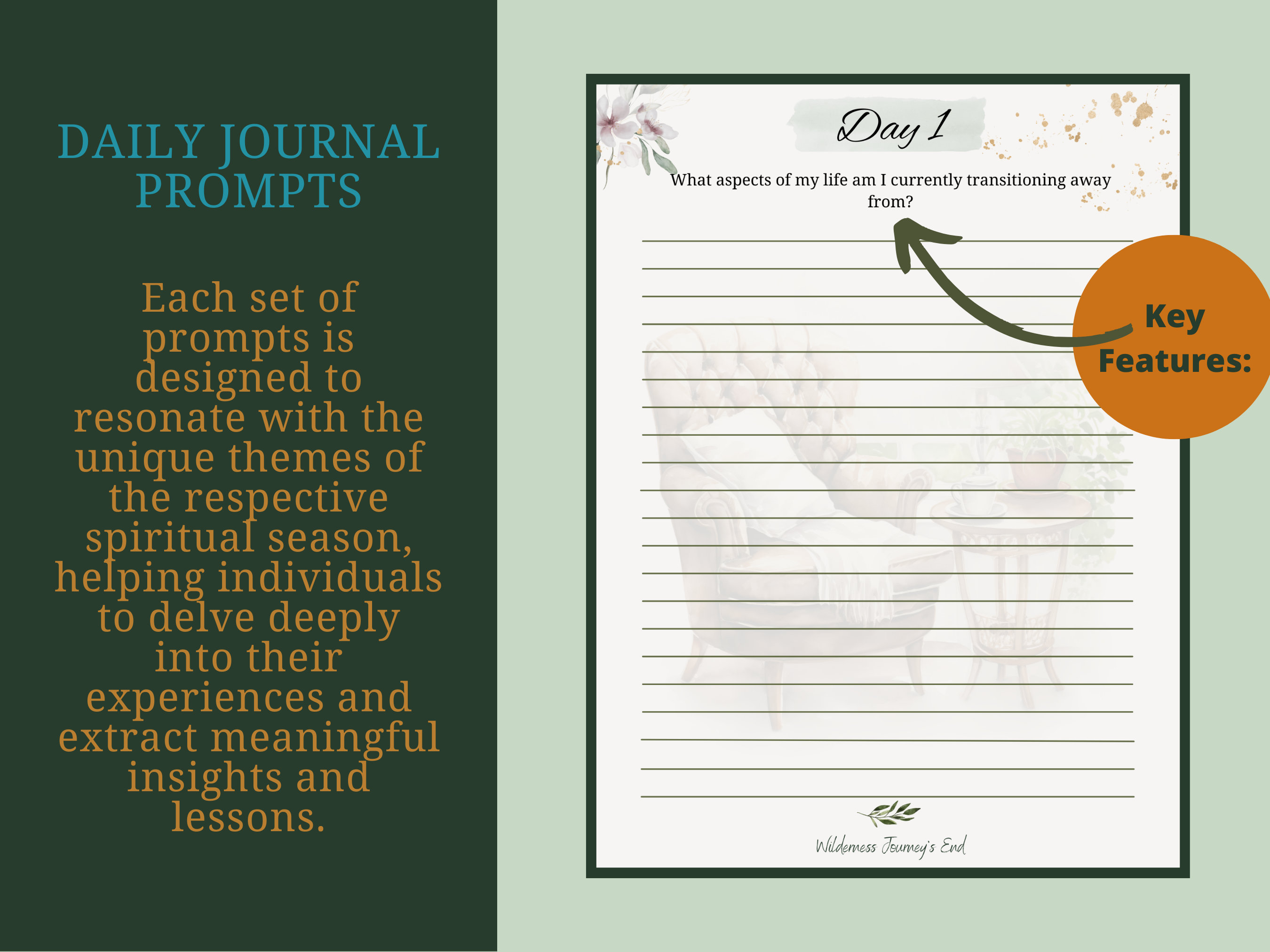 Spiritual Seasons Autumn Bundle Workbook, 30-day Journal, Personal ...