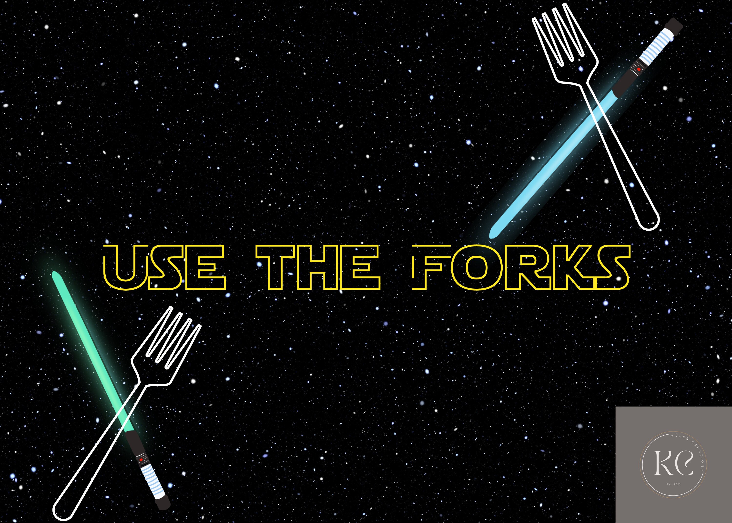 Star Wars Themed Birthday Welcome Sign & Food Labels - Etsy