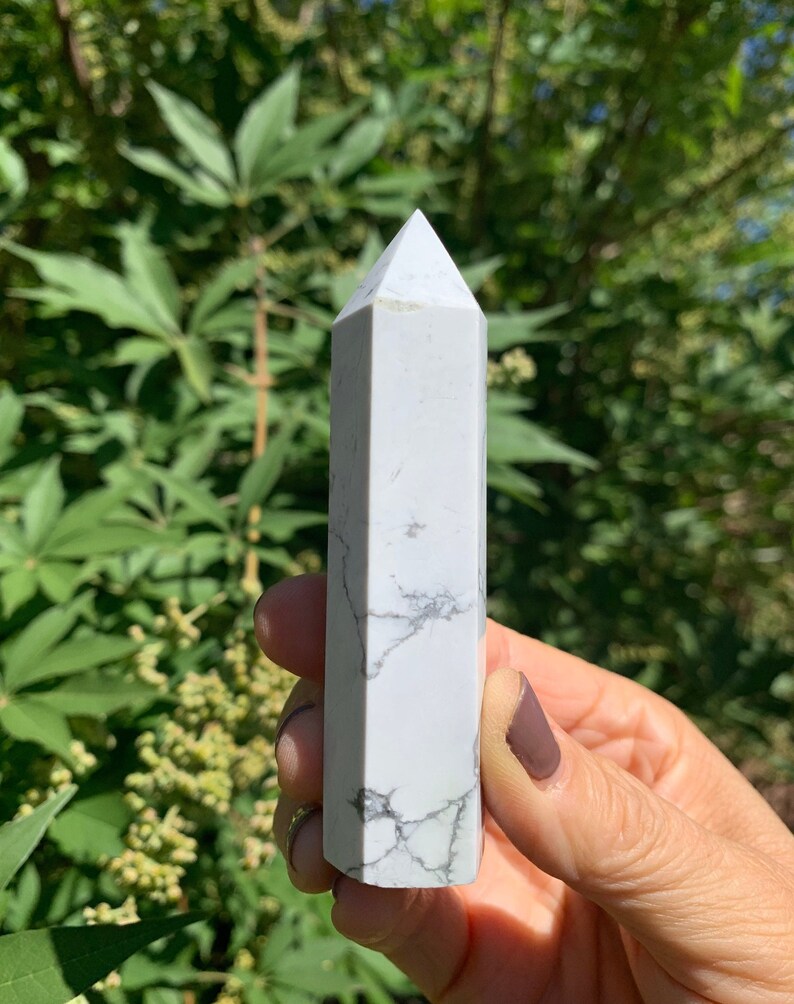 Howlite Tower - Etsy