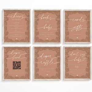 Barro Cielito Lindo Mexican Talavera Inspired Baby Shower Signs, 18 ...