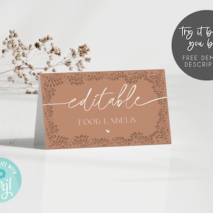 Barro Cielito Lindo Mexican Talavera Inspired Baby Shower Food Label ...