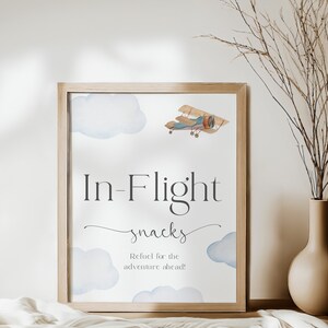 Airplane Birthday Party Theme Custom Signs, 1st Birthday Party Birthday ...