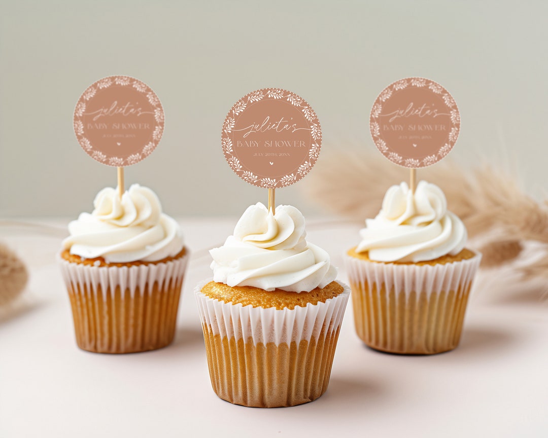 Barro Cielito Lindo Mexican Talavera Inspired Baby Shower Cupcake ...